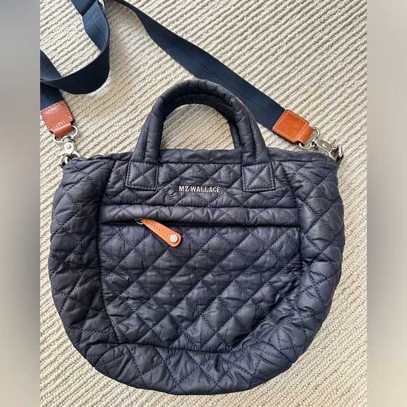 MZ Wallace | Bags | Mz Wallace Sutton In Navy | Poshmark
